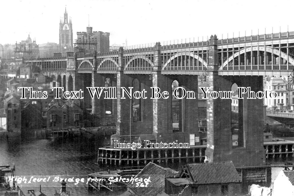 DU 1513 - High Level Bridge, Gateshead, County Durham – JB Archive