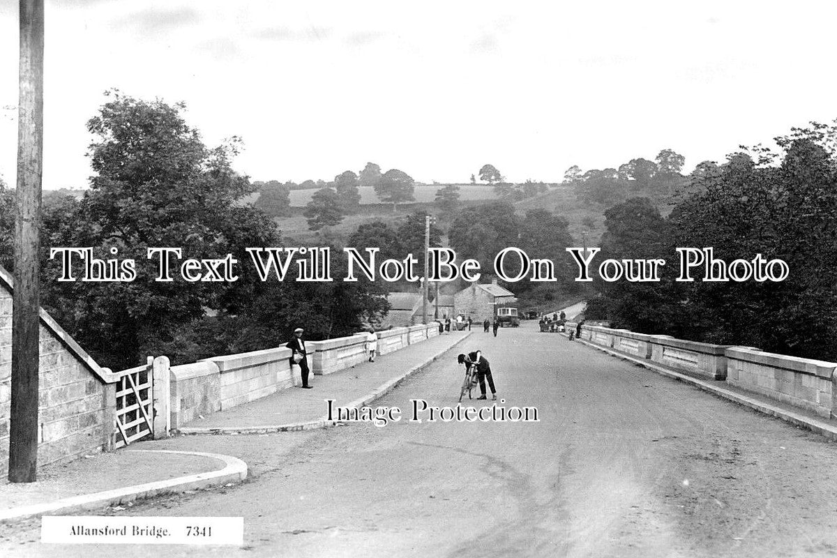 DU 1744 - Allensford Bridge, County Durham c1930 – JB Archive