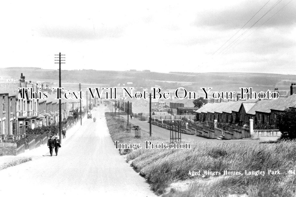 DU 1774 - Aged Miners Homes, Langley Park, County Durham – JB Archive