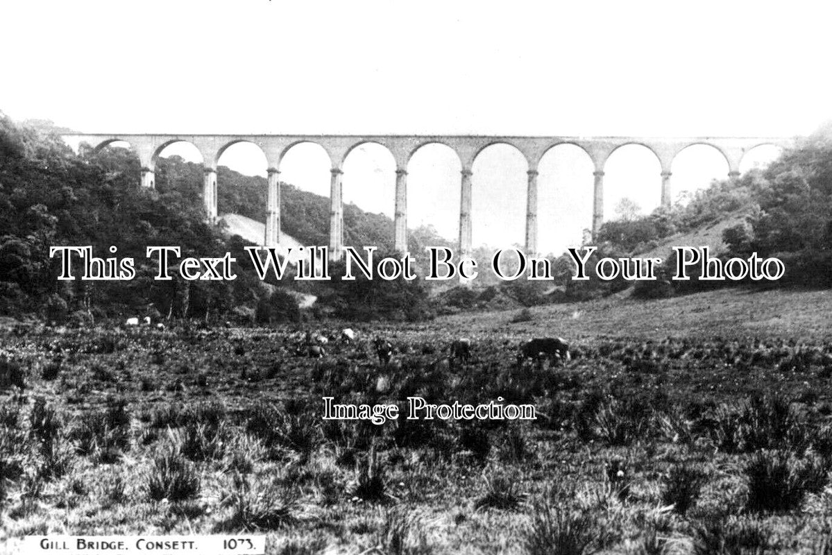 DU 1790 - Gill Bridge, Consett, County Durham – JB Archive