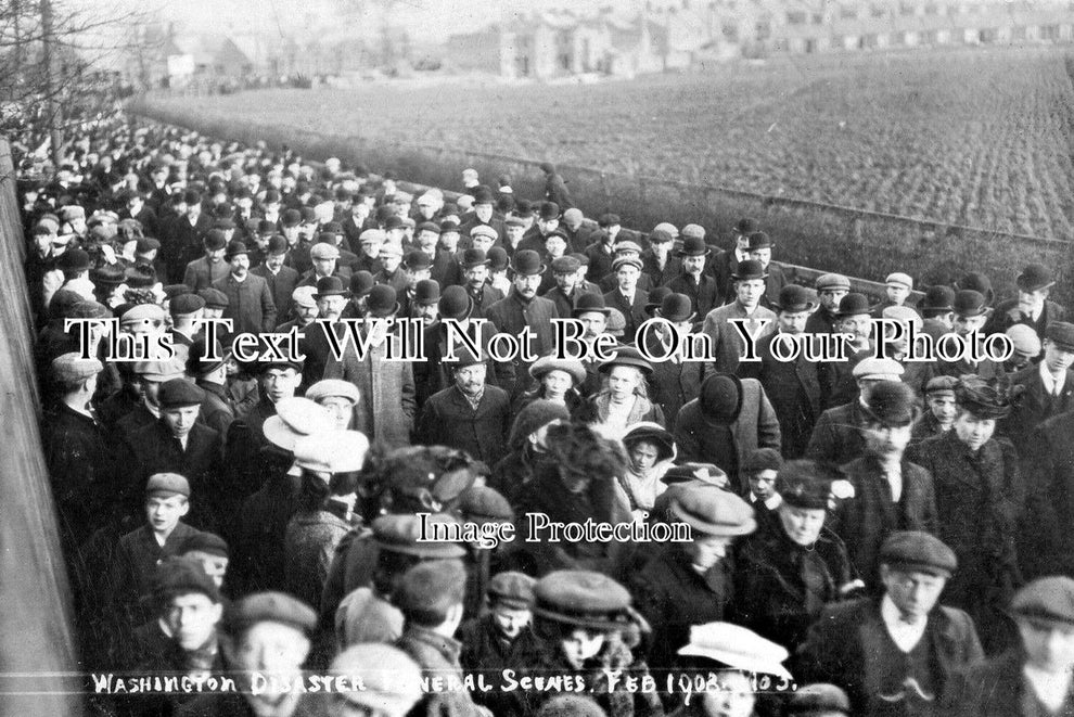 DU 1876 - Glebe Colliery Pit Disaster, County Durham c1908 – JB Archive