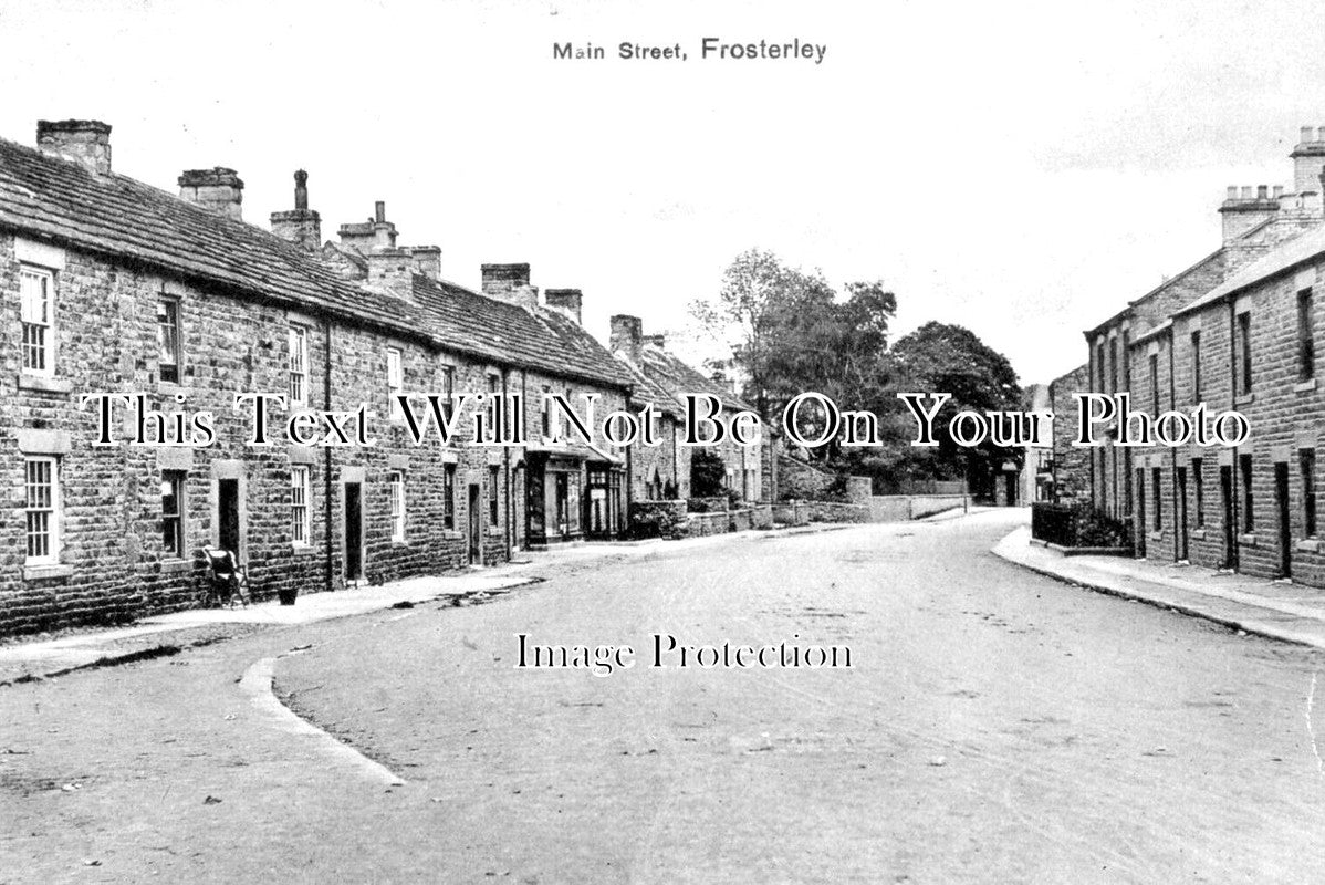 DU 1932 - Main Street, Frosterley, County Durham c1909 – JB Archive