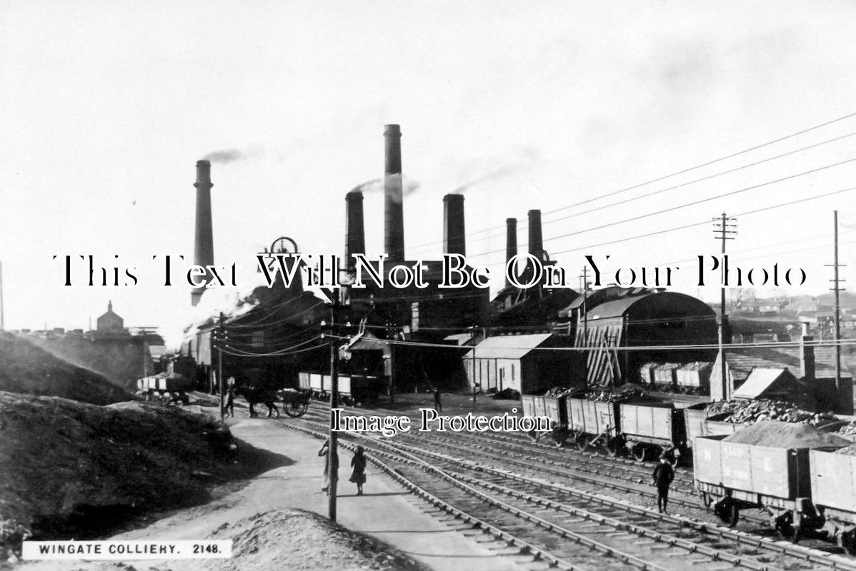 DU 198 - Wingate Colliery, Near Peterlee, Durham – JB Archive