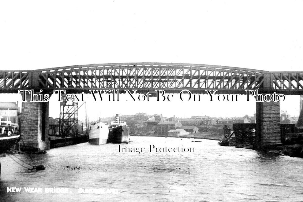 DU 1986 - New Wear Bridge, Sunderland, County Durham – JB Archive