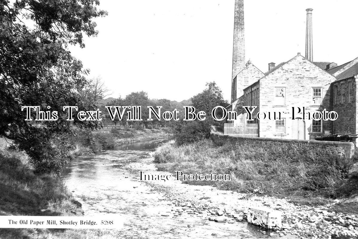 DU 2168 - The Old Paper Mill, Shotley Bridge, County Durham – JB Archive