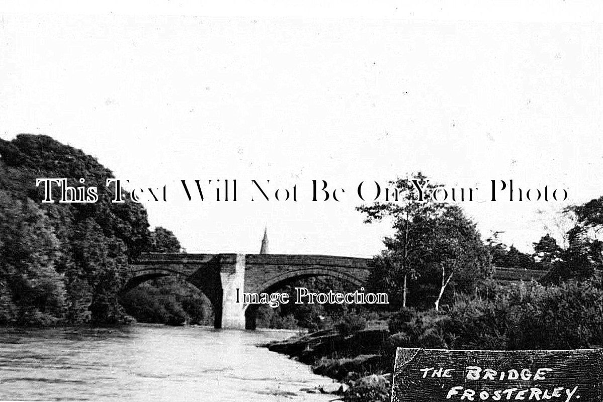 DU 55 - The Bridge, Frosterley Weardale, Co Durham 1930s – JB Archive