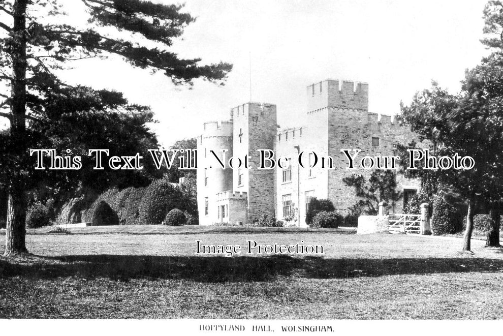 DU 854 - Hoppyland Hall, Wolsingham, Bishop Auckland, County Durham c1 ...