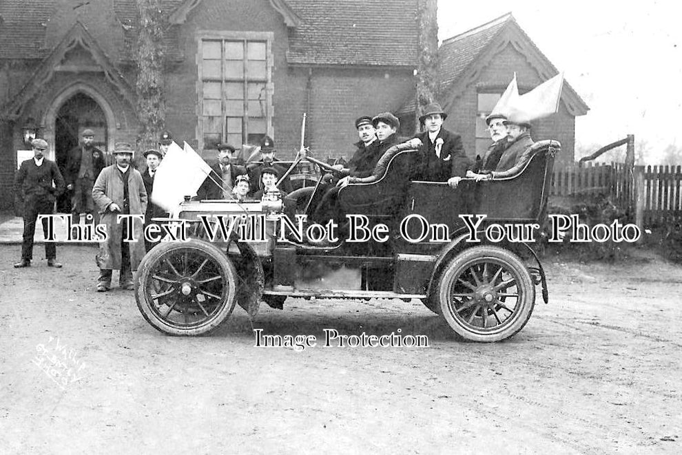 ES 2079 - Polling Station & Election Car, F Wallip, Great Bentley, Ess ...