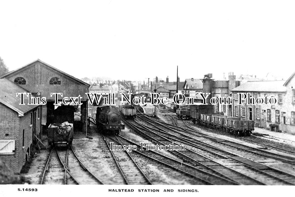 ES 2365 - Halstead Railway Station, Essex – JB Archive