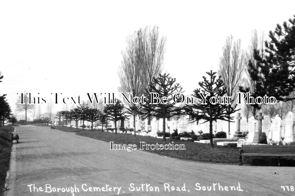 ES 3274 - The Borough Cemetery, Sutton Road, Southend, Essex – JB Archive