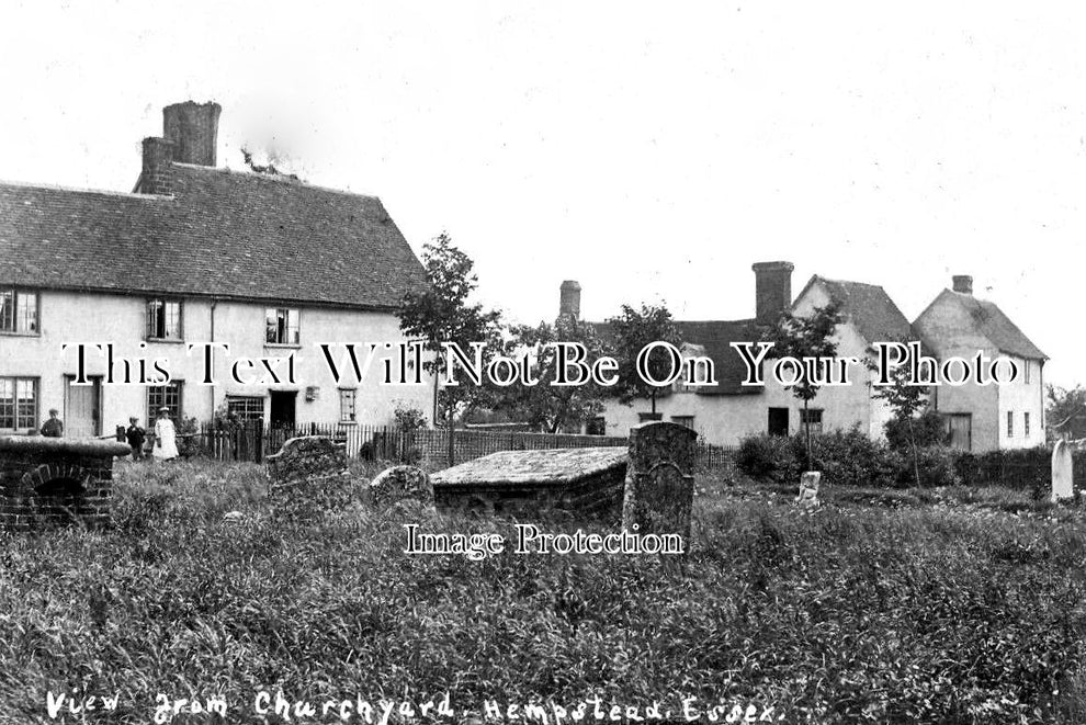 ES 3950 - View From Hempstead Churchyard, Essex c1909 – JB Archive