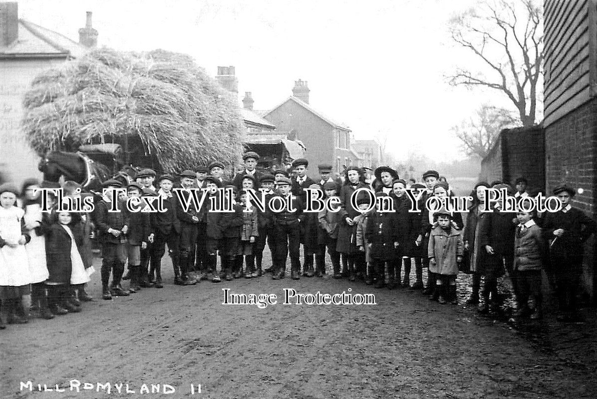 ES 3974 - Mill Road, Myland, Essex c1910 – JB Archive