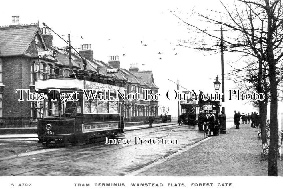 ES 4507 - Tram Terminus, Wanstead Flats, Forest Gate, Essex – JB Archive