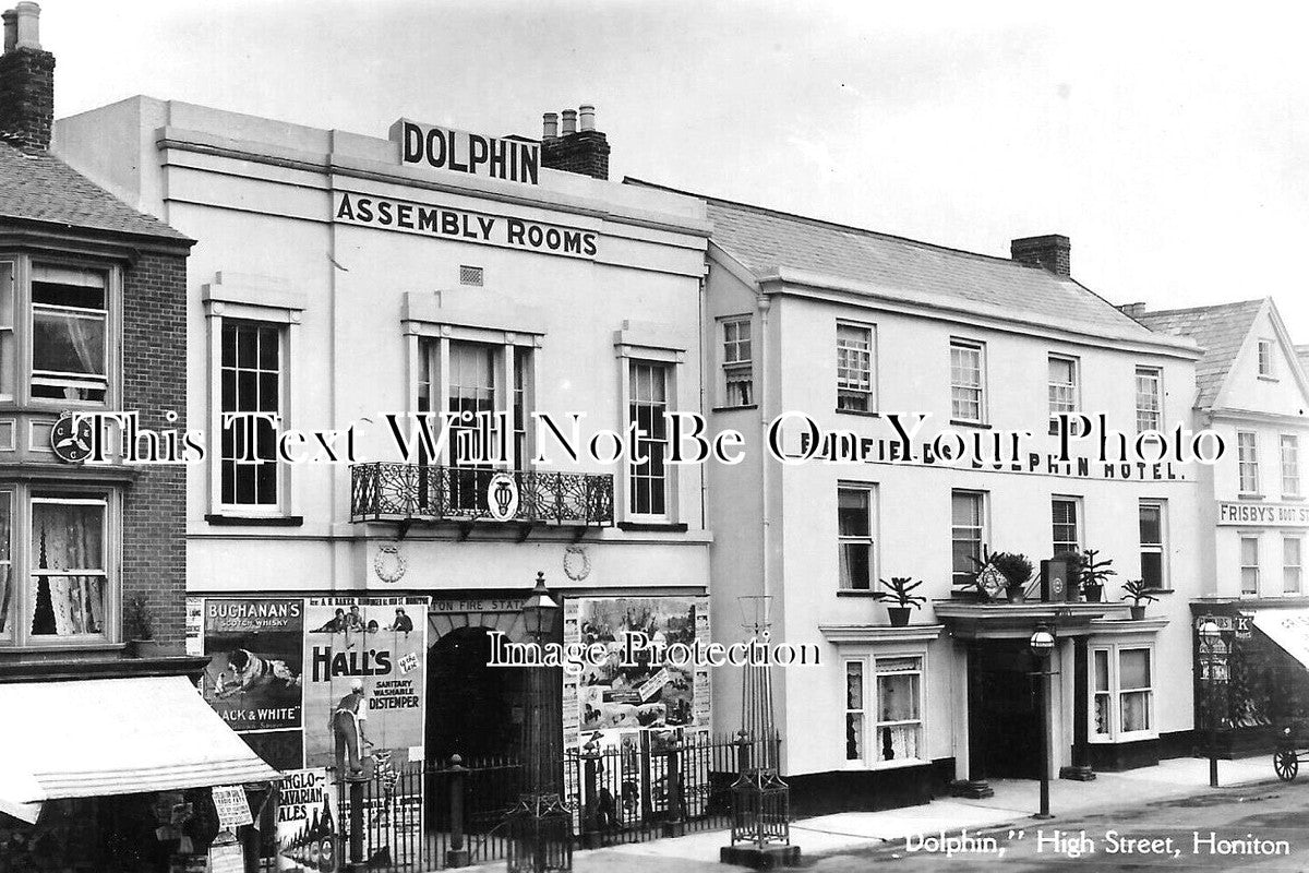 ES 4700 - The Dolphin Hotel, High Street, Honiton, Essex c1908 – JB Archive