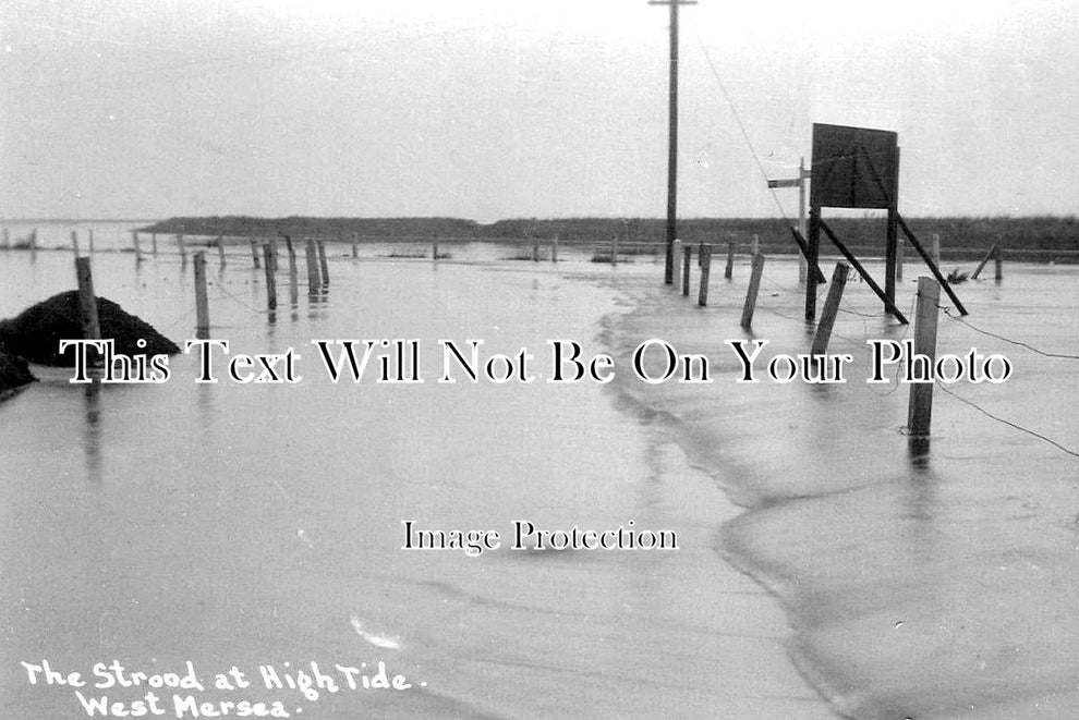 ES 4704 - The Strood At High Tide, West Mersea, Essex – JB Archive