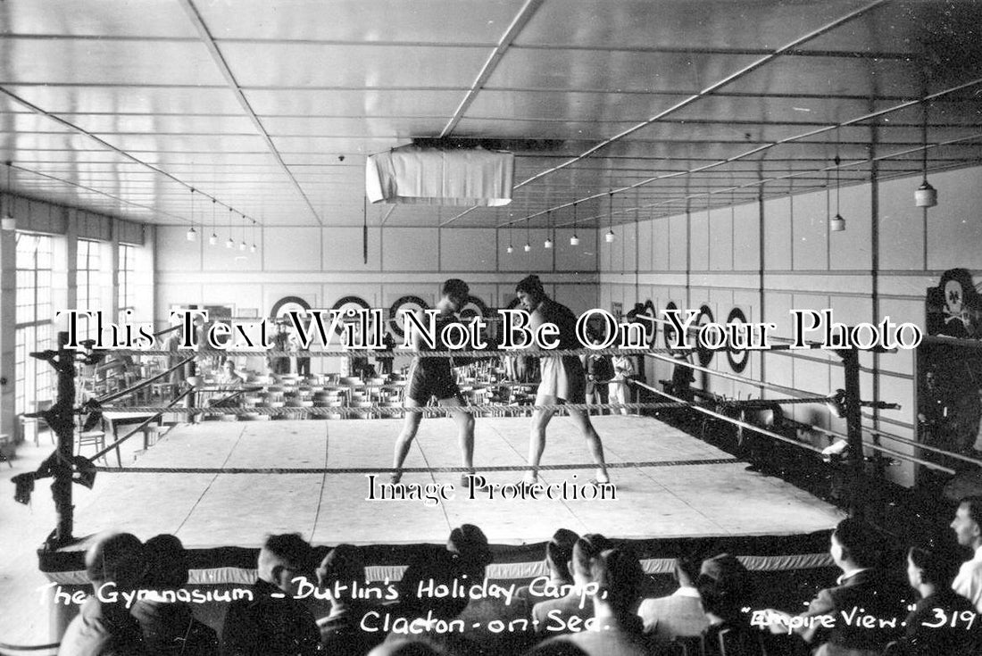 ES 4928 - The Gymnasium, Butlins Holiday Camp, Clacton On Sea, Essex ...