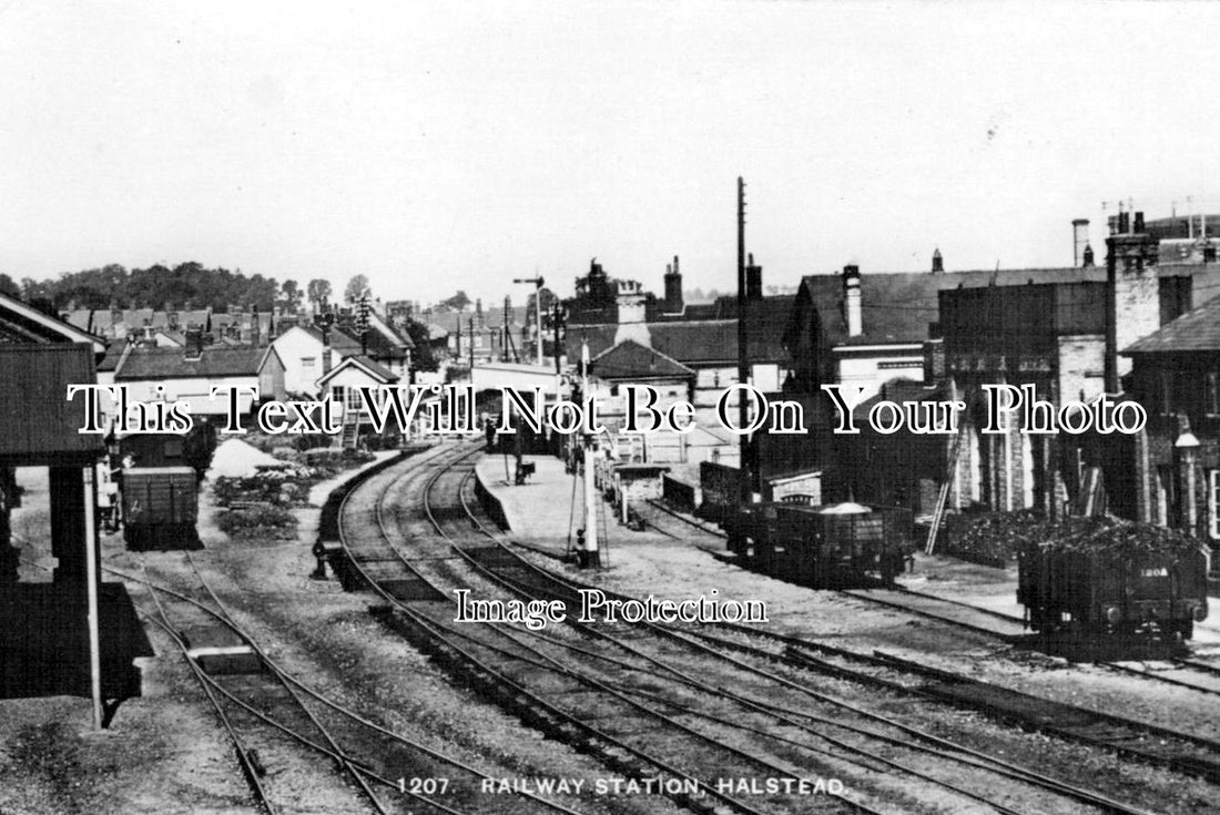 ES 502 - Halstead Railway Station, Essex – JB Archive