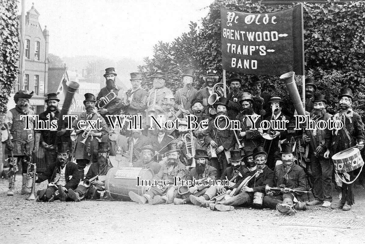 ES 5217 - Ye Olde Brentwood Tramps Band, Essex – JB Archive