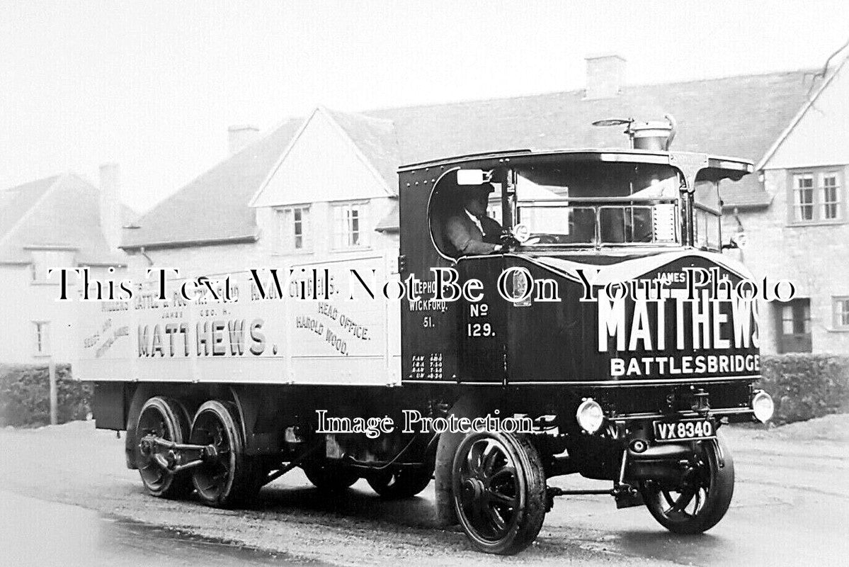 ES 5473 - Matthews Steam Lorry, Battlesbridge, Wickford, Essex – JB Archive