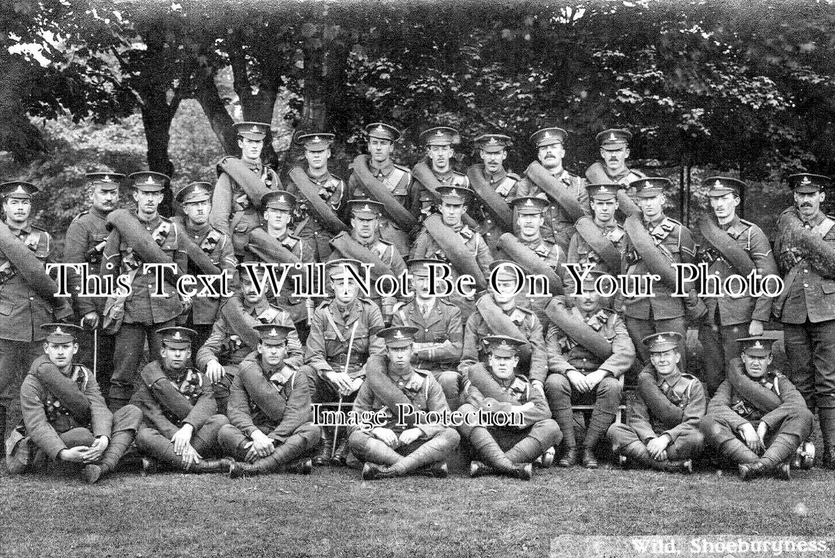 ES 5563 - Shoeburyness Barracks, Military, Essex WW1 – JB Archive