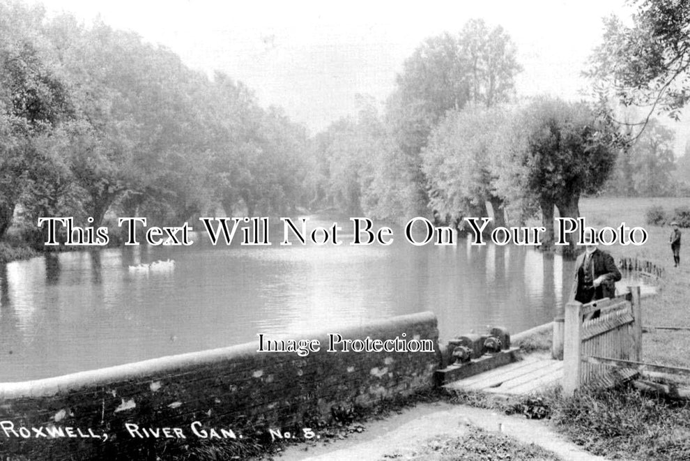 ES 5713 - River Can, Roxwell, Essex c1909 – JB Archive