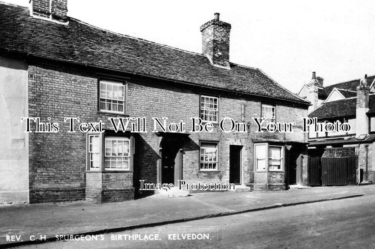 ES 5853 - Rev CH Spurgeons Birthplace, Kelvedon, Essex – JB Archive