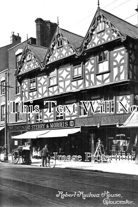 GL 1988 - Robert Raikes House, Gloucester, Gloucestershire c1905 – JB ...