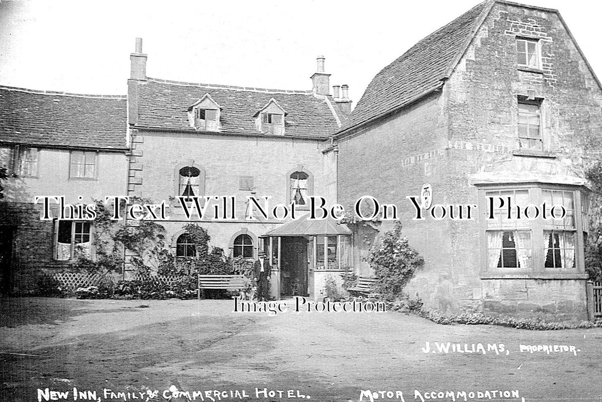 GL 2078 - New Inn Pub & Hotel, Bourton On The Water, Gloucestershire ...
