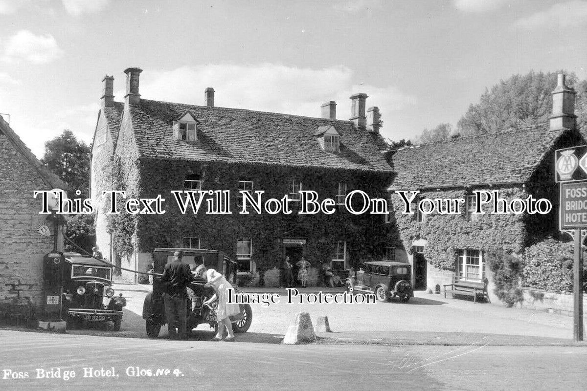 GL 2187 - Foss Bridge Hotel, Fossebridge, Gloucestershire – JB Archive