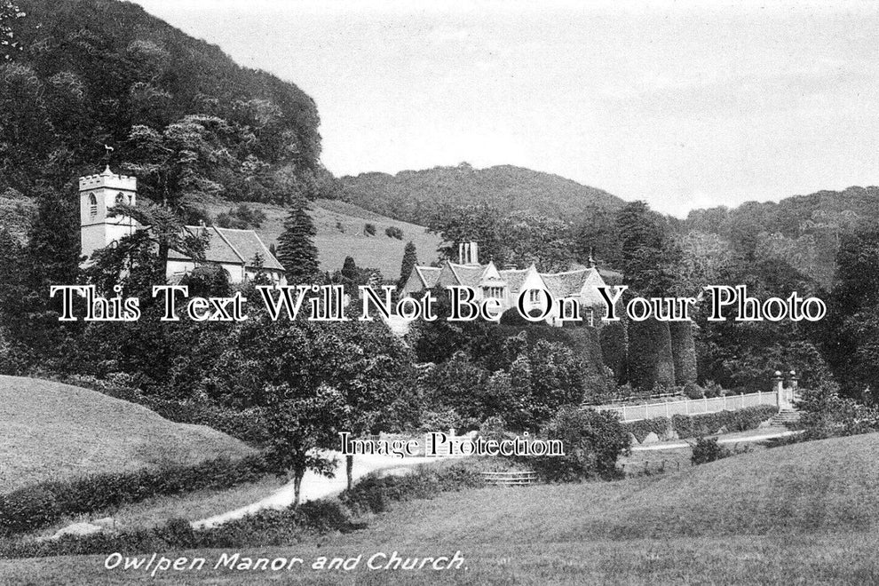 GL 2343 - Owlpen Manor & Church, Gloucestershire – JB Archive