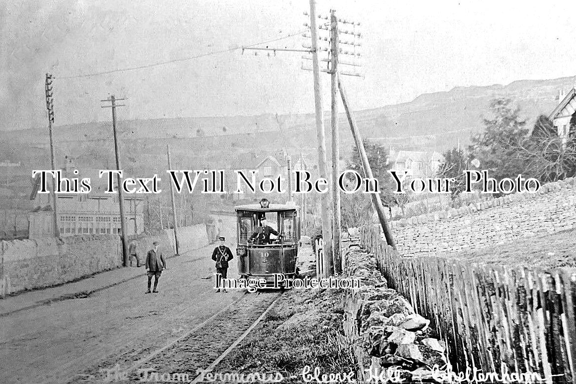 GL 2573 - The Tram Terminus, Cleeve Hill, Cheltenham, Gloucestershire ...