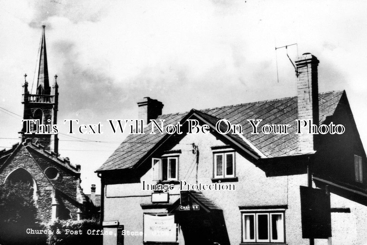 GL 260 - Church & Post Office, Stone, Gloucestershire – JB Archive