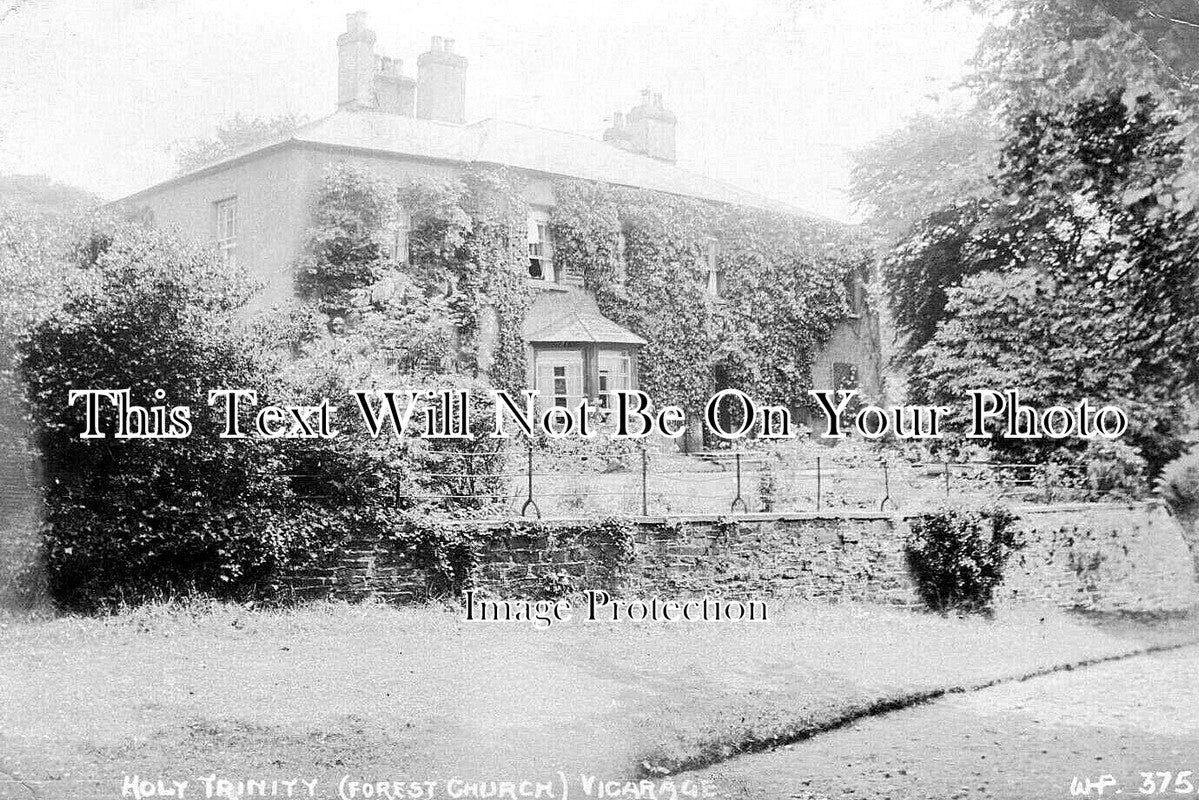 Gl 2393 - Holy Trinity Vicarage, Forest Church, Drybrook, Gloucestersh ...