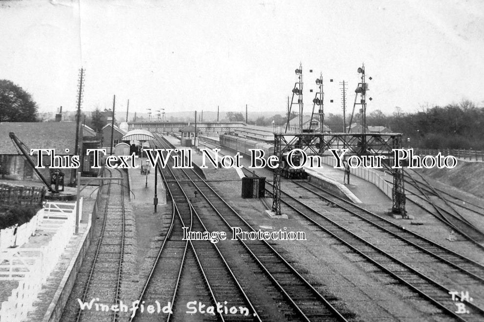 HA 1087 - Winchfield Railway Station, Hampshire – JB Archive