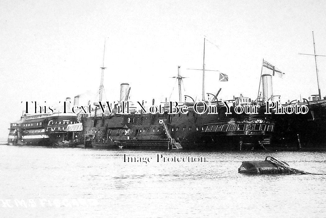 HA 1991- HMS Fisgard Training Ship Hulk, Portsmouth, Hampshire – JB Archive
