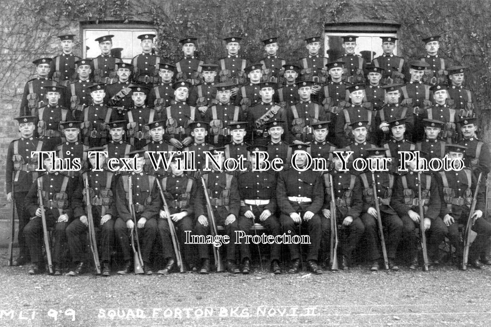 HA 2477 - RMLI 99 Squad, Forton Barracks, Gosport, Hampshire – JB Archive