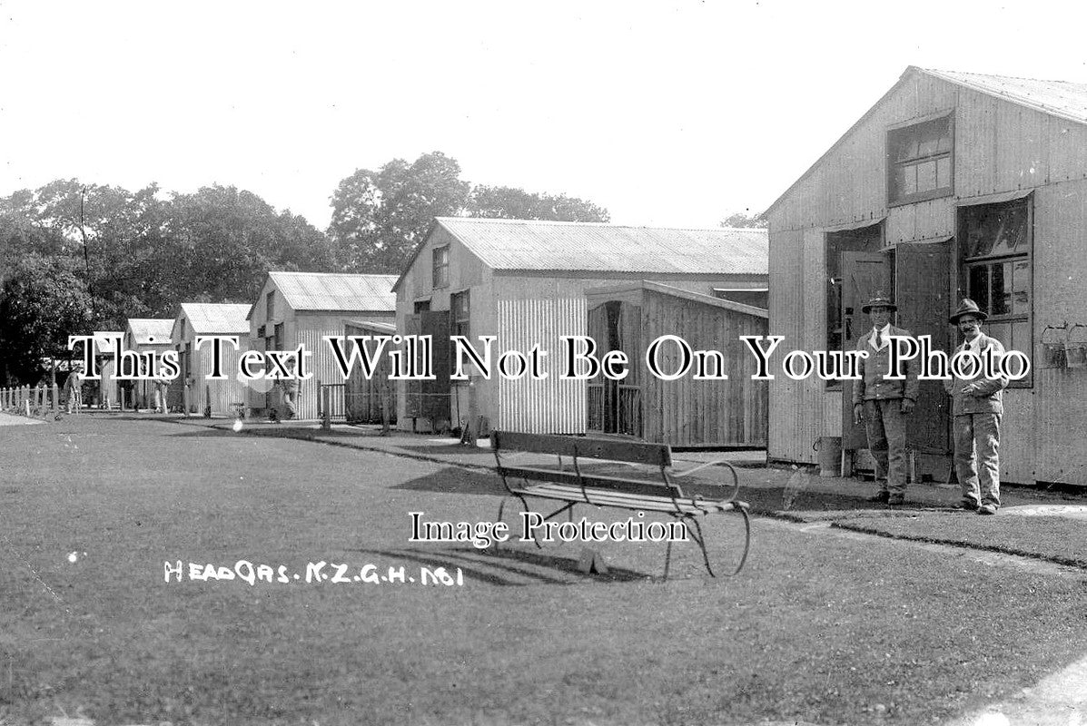 HA 2856 - Headquarters, New Zealand General Hospital, Brockenhurst WW1 ...