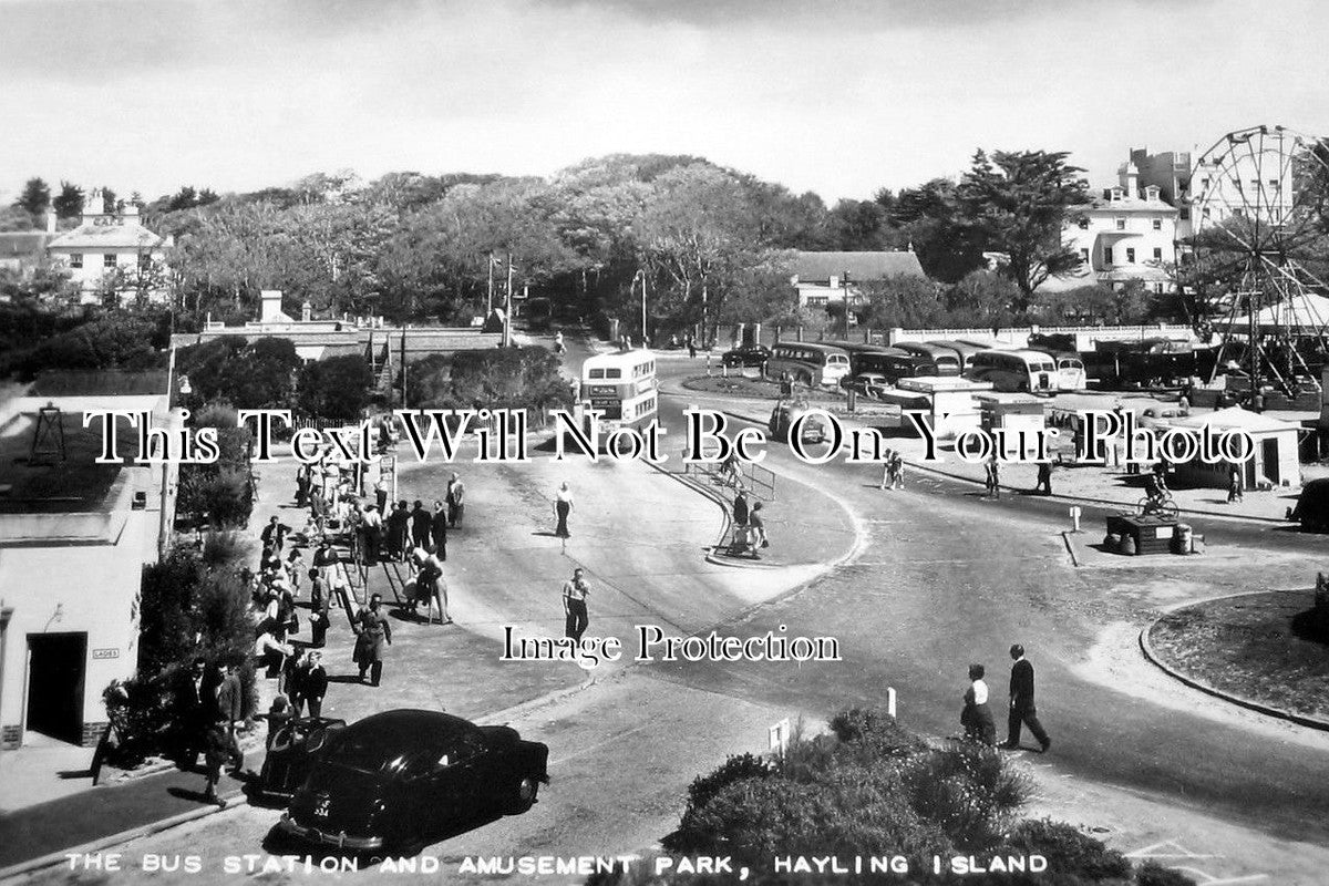 HA 328 - Bus Station & Amusement Park, Hayling Island, Hampshire – JB ...