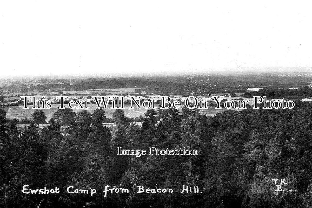 HA 3838 - Ewshot Camp From Beacon Hill, Hampshire – JB Archive