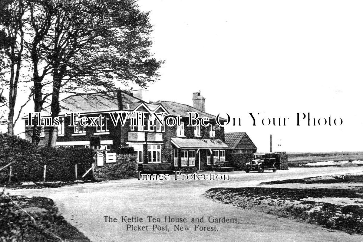 HA 3903 - The Kettle Tea House & Gardens, Picket Post, New Forest, Ham ...