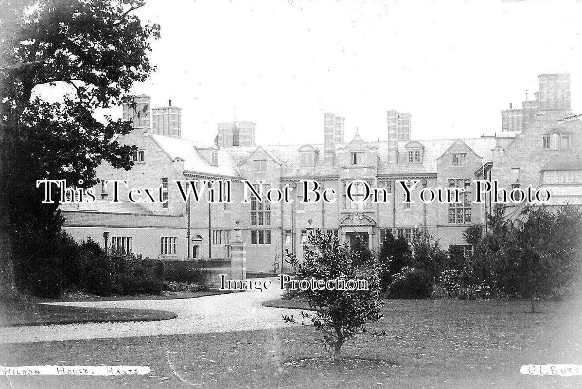HA 3956 - Hildon House, Hampshire c1909 – JB Archive