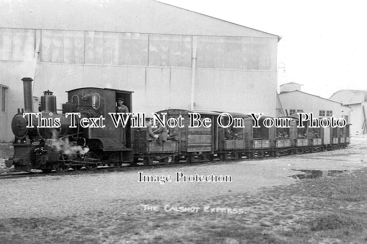 HA 4524 - The Calshot Express Railway Steam Engine, Southampton – JB Archive