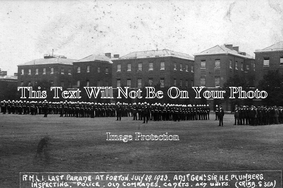 HA 786 - Royal Marines Group Photo, Forton Barracks, Gosport, Hampshir ...