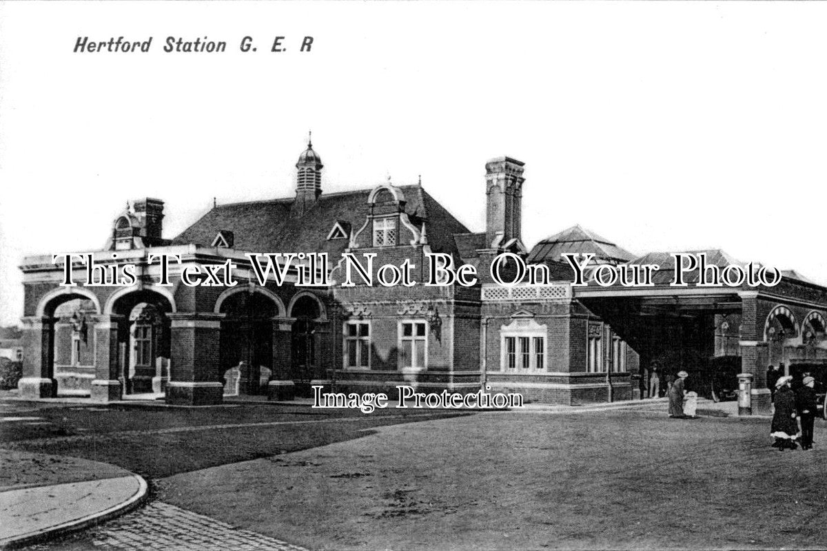 HF 1029 - Hertford Railway Station, Hertfordshire – JB Archive