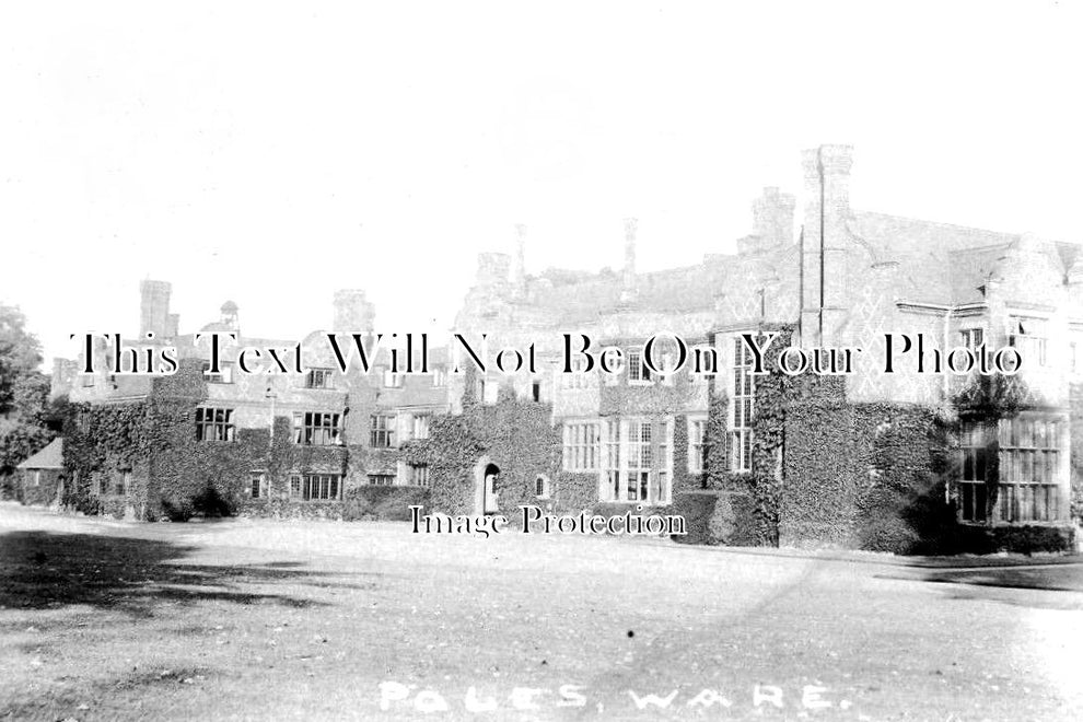 HF 1666 - Poles Manor House, Ware, Hertfordshire c1906 – JB Archive