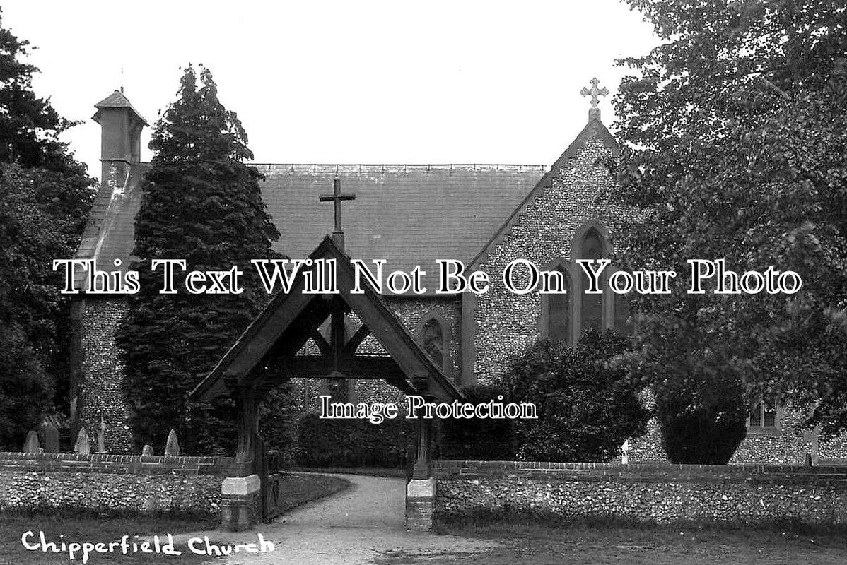 HF 1762 - Chipperfield Church, Hertfordshire – JB Archive