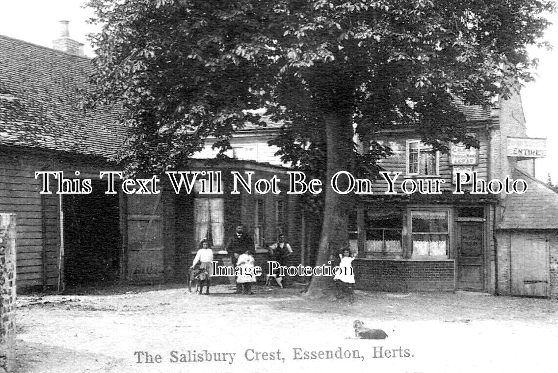 HF 1858 - The Salisbury Crest Pub, Essendon, Hertfordshire – JB Archive