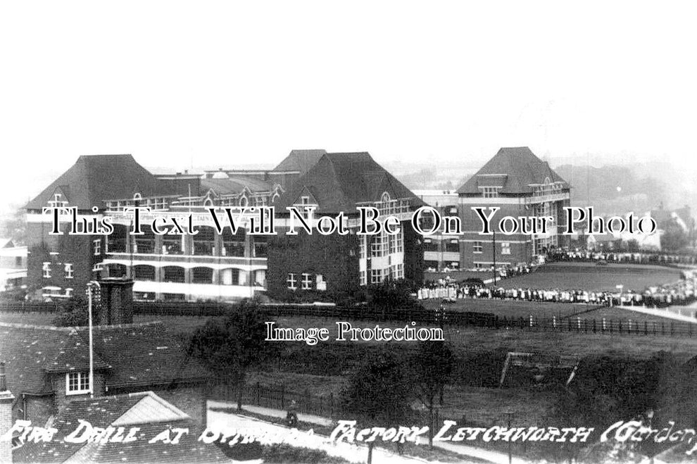 HF 2503 - Fire Drill At Spirella Corset Works, Letchworth, Hertfordshi ...