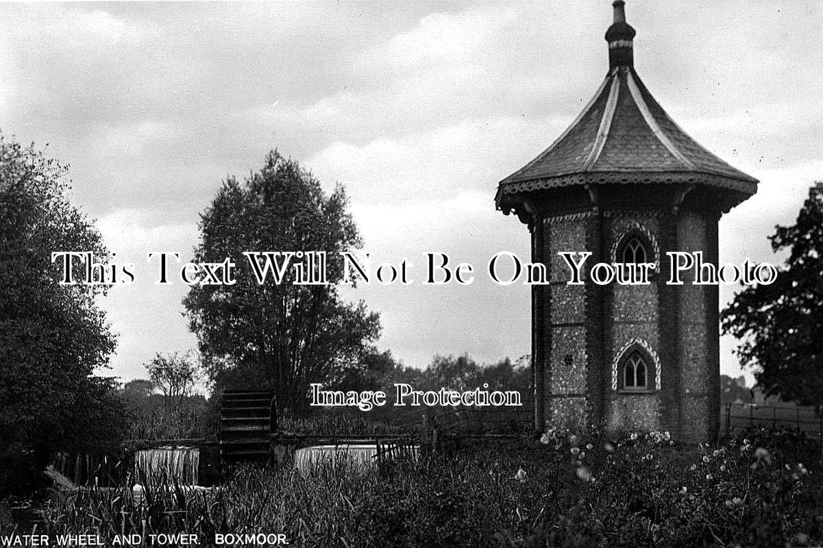 HF 63 - Water Wheel & Tower, Boxmoor, Hertfordshire – JB Archive