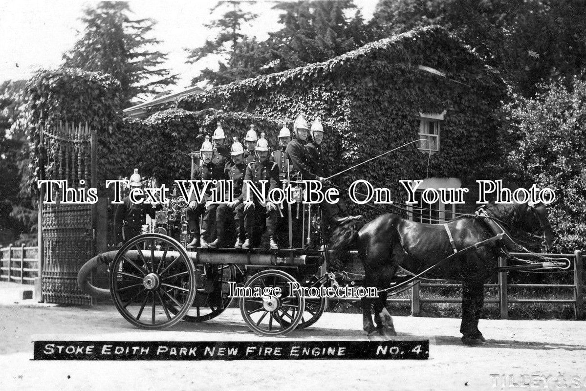 HR 109 - Stoke Edith Park Fire Engine, Herefordshire – JB Archive